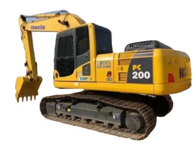 China Used Komatsu PC200-8 Excavator 19.9T CLSS System 2021 110kW for sale