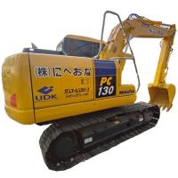 China Japan Used Komatsu PC130 Excavator 13 Ton Second Hand Hydraulic Crawler Digger for sale