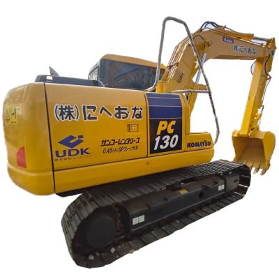 China Japan Used Komatsu PC130 Excavator 13 Ton Second Hand Hydraulic Crawler Digger for sale