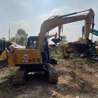 China Sany 75C Used Excavator 7280kg 43kW AU-4LE2X Engine 6120x2220x2720mm for sale