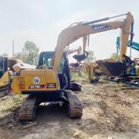 China Sany 75C Used Excavator 7280kg 43kW AU-4LE2X Engine 6120x2220x2720mm for sale