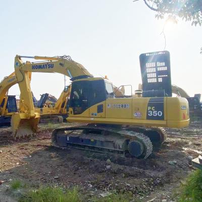 China Komatsu PC350 Hydraulic Excavator 1.3m3 Bucket 90% New Mini Crawler Excavator 173KW for sale