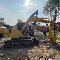 China Komatsu PC60 6 Ton Crawler Hydraulic Excavator 0.25m3 Bucket 40.7 kW for sale