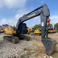 China Volvo EC140D Used Excavator 14 Ton 0.55-0.83m3 Bucket Capacity for sale