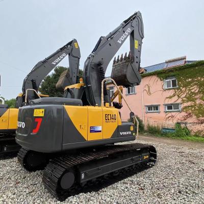 China Volvo EC140 Excavator 2022 77.4kW 0.32m3 Bucket 13920kg Used Hydraulic Digger for sale