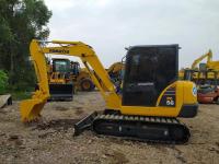 China Used Komatsu PC56 Mini Excavator 5300kg 34.5KW Second Hand 120L Fuel 9rpm for sale