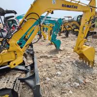 China Used Komatsu PC30 Excavator 3197.8kg Crawler Mounted Hydraulic Excavator 19.5KW for sale