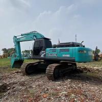 China Kobelco SK480LC-8 Used Crawler Hydraulic Excavator 48 Tons 2021 HINO P11C for sale