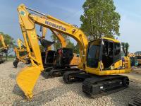 China Komatsu PC130 Hydraulic Crawler Excavator Second Hand 13 Ton 0.55m3 Bucket for sale