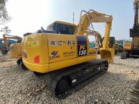 China Komatsu PC130 Hydraulic Crawler Excavator Second Hand 13 Ton 0.55m3 Bucket for sale