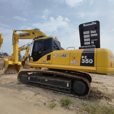 China Komatsu PC350 Used Excavator 1.3m3 Bucket 173KW 35000kg Second Hand Equipment for sale