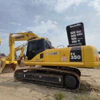 China Komatsu PC 350 Excavator 35 Ton 173KW 10210mm Digging Height Used Crawler Excavator for sale