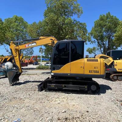 China XCMG XE75DA 7t Crawler Excavator 0.3m³ Bucket 42.4kW Engine for sale