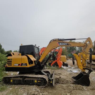 China Sany SY60C Pro 6 Ton Crawler Excavator 2022 6000kg 36kW Used Hydraulic Excavator for sale