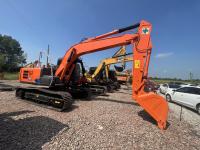 China 8140mm Used Hitachi 120 Excavator 12 Ton Low Fuel Consumption Engine 73KW for sale