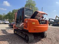 China 8140mm Used Hitachi 120 Excavator 12 Ton Low Fuel Consumption Engine 73KW for sale
