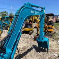 China Kubota U-35 Used Excavator 3 Ton Mini Digger 0.1m3 Bucket Hydraulic Crawler for sale