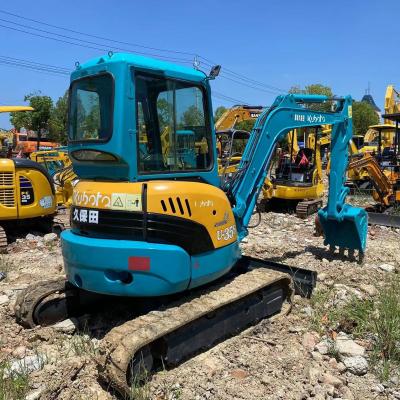 China Kubota U-35 Used Excavator 3 Ton Mini Digger 0.1m3 Bucket Hydraulic Crawler for sale