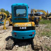 China Kubota U-35 Used Excavator 3 Ton Mini Digger 0.1m3 Bucket Hydraulic Crawler for sale