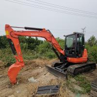 China Used Kubota KX 155 Crawler Excavator 5 Tons 0.16m3 Bucket Hydraulic Excavator for sale