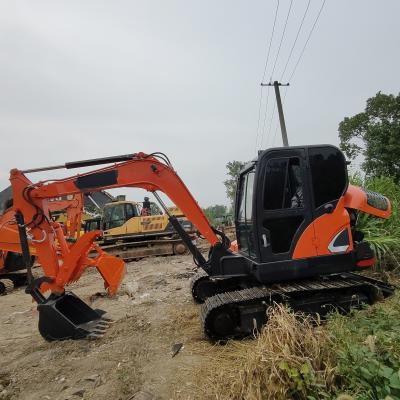 China Second Hand 39.7kw Used Doosan Excavator DX60 For Earthwork Digging for sale