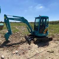 China Kubota U-35 Used Excavator 3 Ton 0.1m3 Bucket Hydraulic Crawler Excavator 2022 for sale