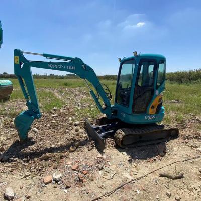 China Kubota U-35 Used Excavator 3 Ton 0.1m3 Bucket Hydraulic Crawler Excavator 2022 for sale