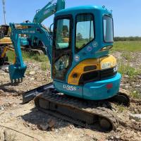China Kubota U-35 Used Excavator 3 Ton 0.1m3 Bucket Hydraulic Crawler Excavator 2022 for sale