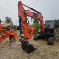 China Used Doosan DX60 Excavator 6 Ton 0.21m3 Bucket 39.7KW Engine 3805mm Dig Depth for sale