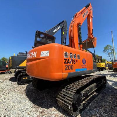 China Used Hitachi EX200 Excavator 43kPa 200L Tank 6670mm Digging Depth 20 Ton for sale