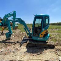 China Kubota U-35 Used Excavator 3 Ton 18.5 kW Crawler Hydraulic Excavator 4826mm Digging Height for sale