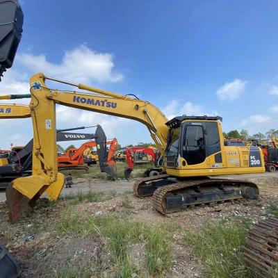 China Komatsu PC200 Hydraulic Crawler Excavator 2021 20 Ton 1.45m³ Bucket Used Japan for sale