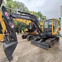 China Used Volvo EC55B Crawler Excavator 5600kg 0.23m3 Bucket Farm Digger Machine for sale