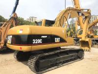 China CAT320C Digging Machine 21115kg Operating Weight 0.8m3 Bucket Capacity for sale