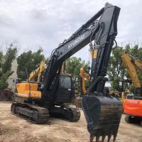 China Used Hyundai 220LC-9S Excavator 136KW Engine 22100kg Operating Weight for sale