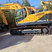 China Used Hyundai 220LC-9S Excavator 0.92m3 Bucket 136KW Engine for Construction for sale