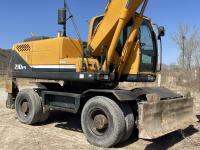 China Hyundai R210W-9 Wheel Excavator 21 Ton 124 kW Used Construction Machine for sale