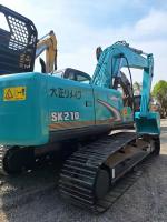 China SK210 Used Kobelco Excavator Second Hand Construction Machine 114KW for sale