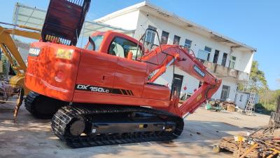 China Doosan DX150 Excavator 71kW Engine 32.4MPa Hydraulic Crawler Excavator 15 Ton for sale