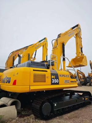 China Used Komatsu PC350 Hydraulic Crawler Excavator 35 Ton 1.4m3 Bucket 2022 for sale