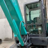 China Kobelco SK55SR Excavator Strengthened Working Device Loading Frame and Power Output for sale