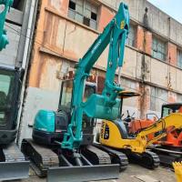 China Kobelco SK55SR Excavator Strengthened Working Device Loading Frame and Power Output for sale