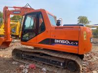 China Doosan DH150LC-7 Hydraulic Crawler Excavator 15 Ton 0.75m3 Bucket 2022 for sale