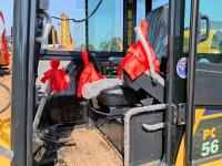 China Komatsu PC56 Hydraulic Crawler Excavator Comfortable Operating Environment and Durable Materials for sale