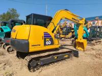 China Komatsu PC60 Hydraulic Crawler Excavator 6 Ton 40kw Used Excavator for Sale for sale