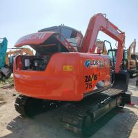 China Hitachi ZX75 Hydraulic Crawler Excavator 7.5 Ton 0.33m³ Bucket Isuzu Engine for sale