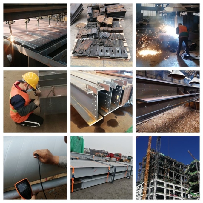 Structural Metal Building Steel Storage Prefabricated Steel Warehouse