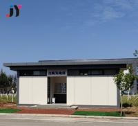 China Modern Luxury Steel Structure Prefab Houses Villas in Q235 Carbon Structural Steel for sale