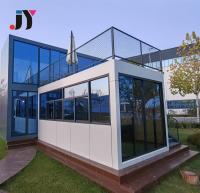 China JY61 Quick Build Prefab 3 Bed Room Villa House Light Steel Frame House for Steel Workshop for sale