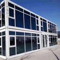 China Customization Hot-Rolled Steel Structure Prefab Homes for Sea Shipping Container Living for sale